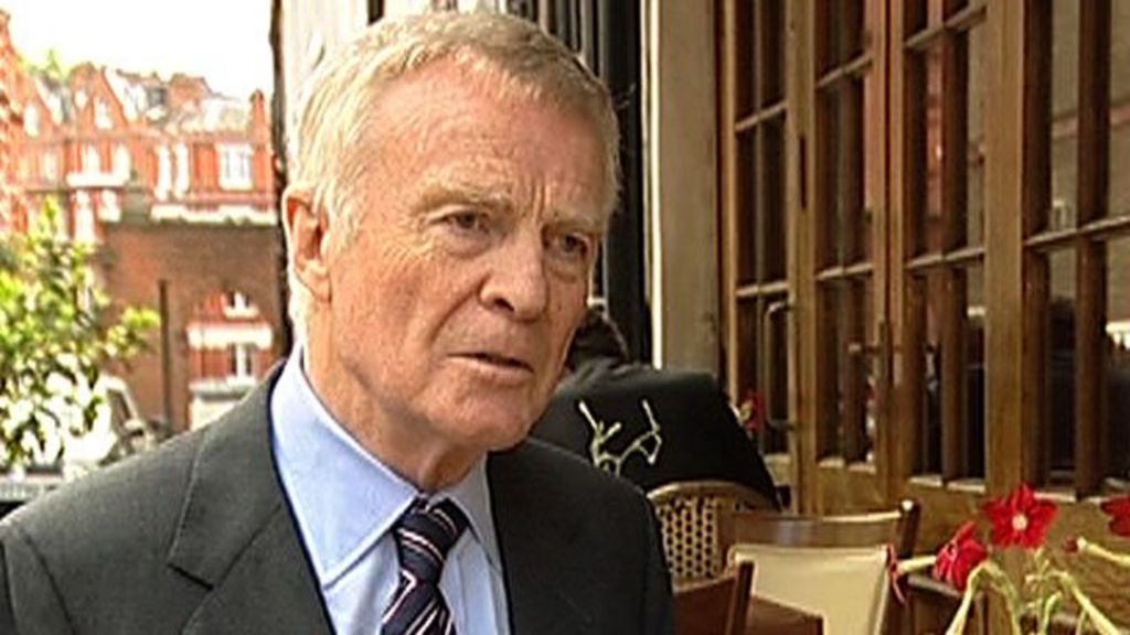 Max Mosley defends Jean Todt's role in Bahrain GP furore - BBC Sport