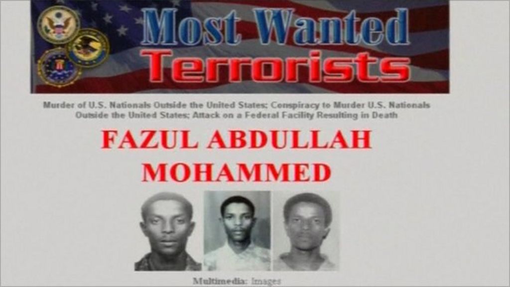 Fazul Abdullah Mohammed 'killed in Somalia' - BBC News