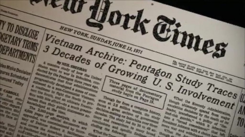Vietnam War papers released 40 years after leak - BBC News