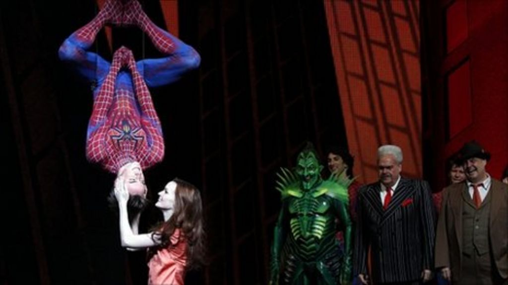 Spider-Man: Turn Off The Dark musical finally opens - BBC News