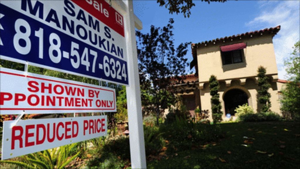 US existing home sales fall to seven-month low in June - BBC News