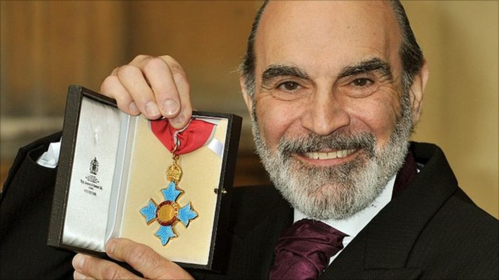CBE for Poirot actor David Suchet - BBC News