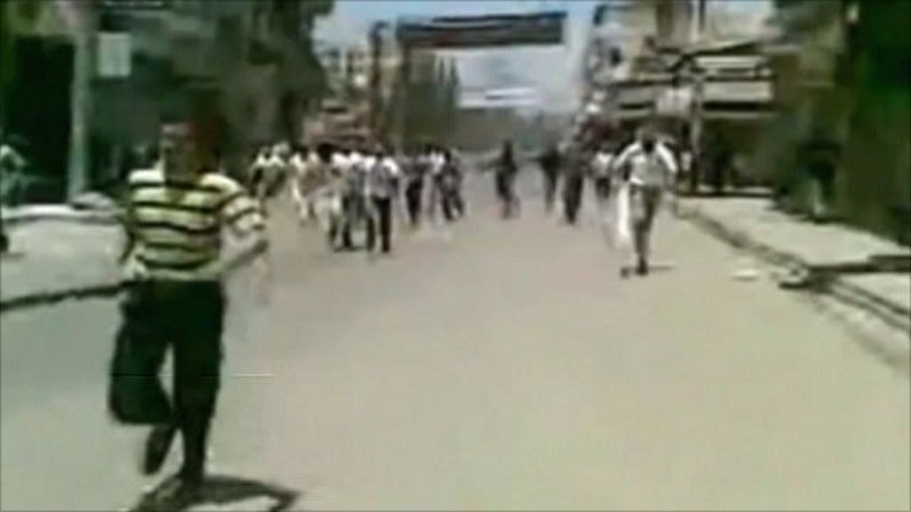 Syria: Deadly protests erupt against Bashar al-Assad - BBC News