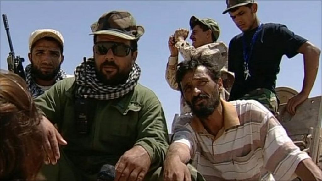 Libya: On Brega's front line - BBC News