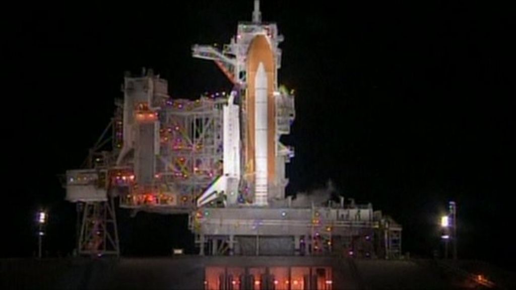 Nasa TV coverage of Atlantis launch - BBC News