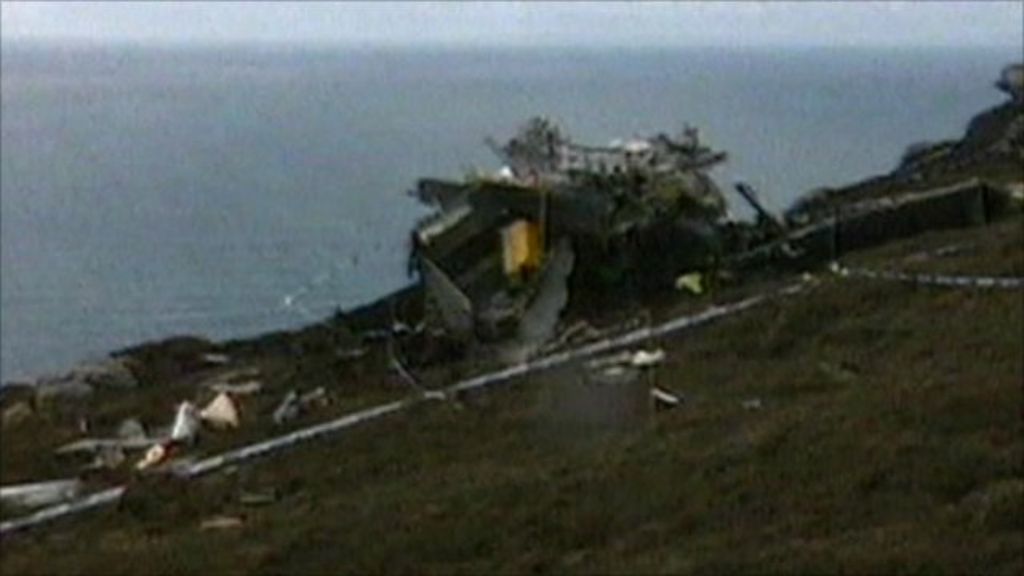 Chinook Mull of Kintyre crash report 'clears pilots' - BBC News