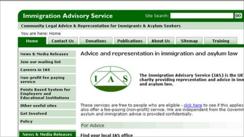 Immigration Advisory Service goes into administration - BBC News