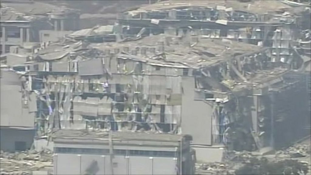 Cyprus blast: 'There's debris all over the area' - BBC News