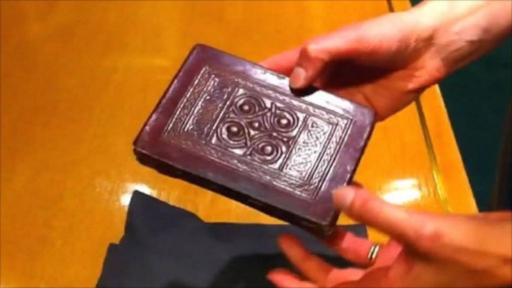 Europe's oldest book, the St Cuthbert Gospel. - BBC News
