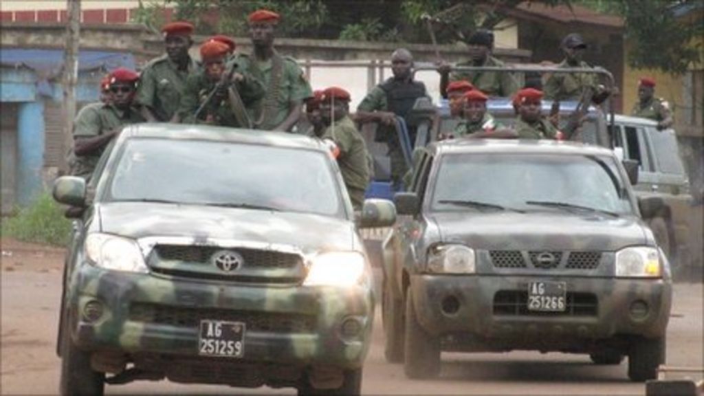 Guinea soldiers arrested for attack on president's home - BBC News