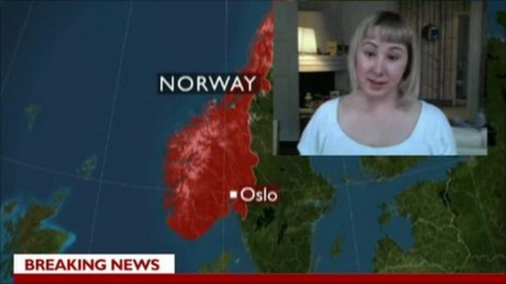 Oslo blast: Eyewitness - BBC News