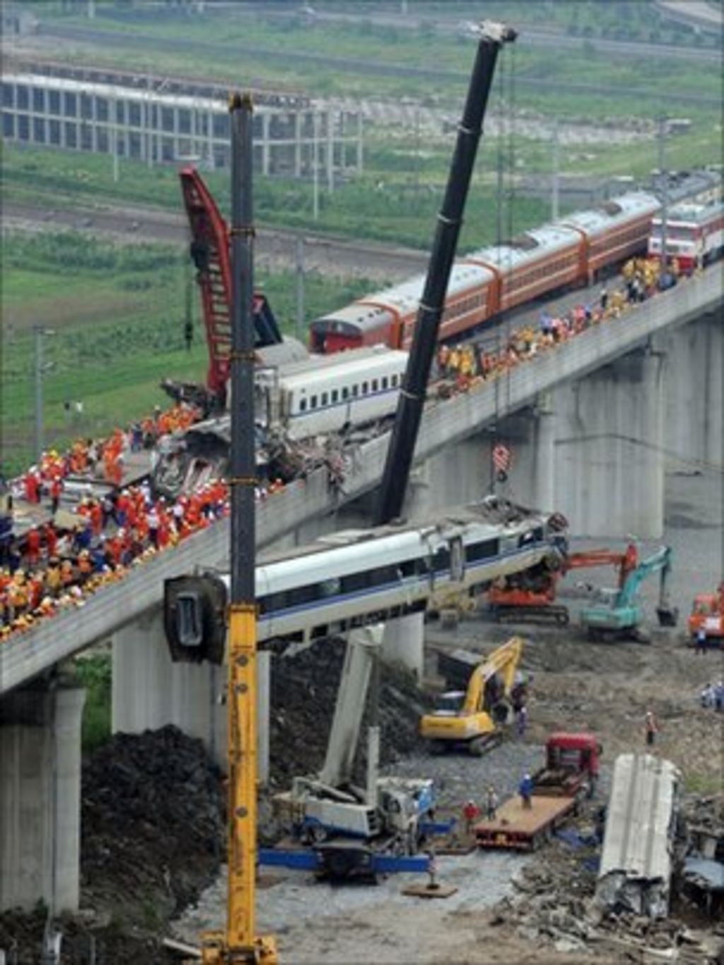 China orders safety review after high-speed rail crash - BBC News