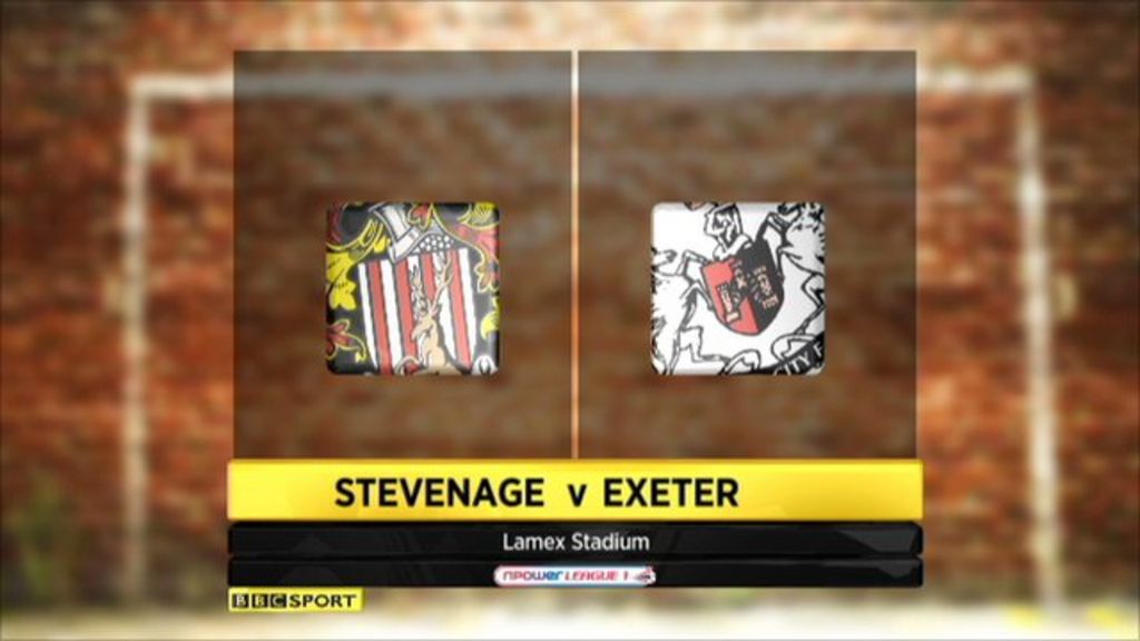 Highlights - Stevenage 0-0 Exeter - BBC Sport