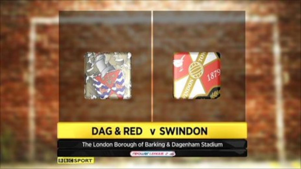 Dag & Red 1-0 Swindon - BBC Sport