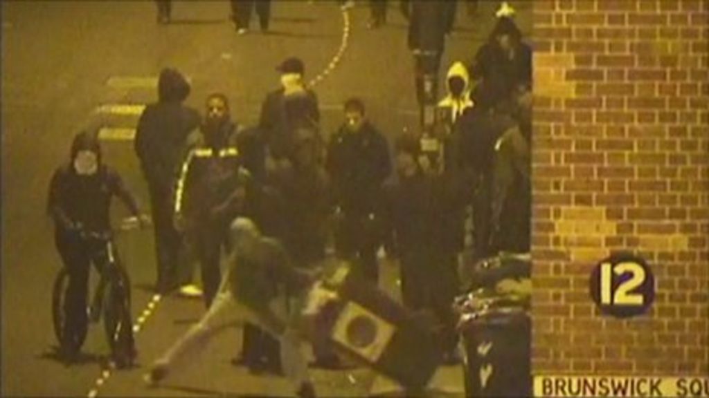 Bristol riots: CCTV images released - BBC News