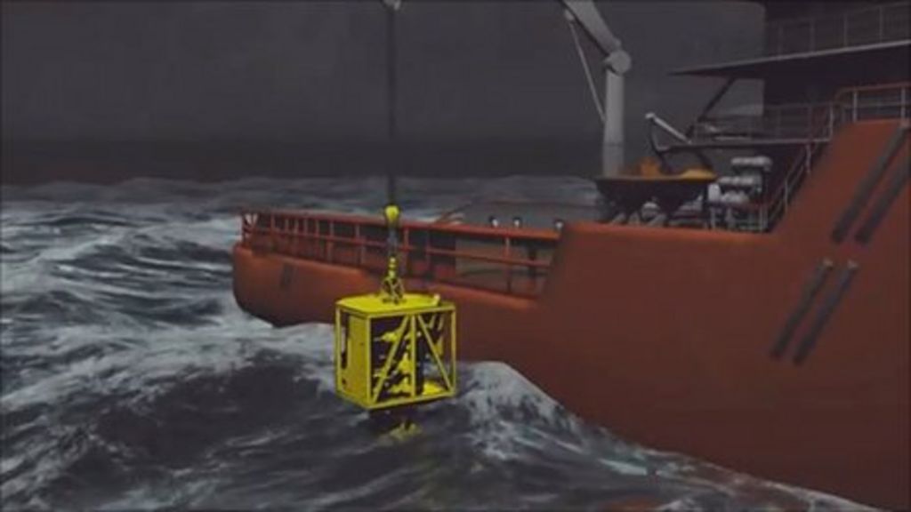 New oil well-capping device unveiled at Offshore Europe - BBC News