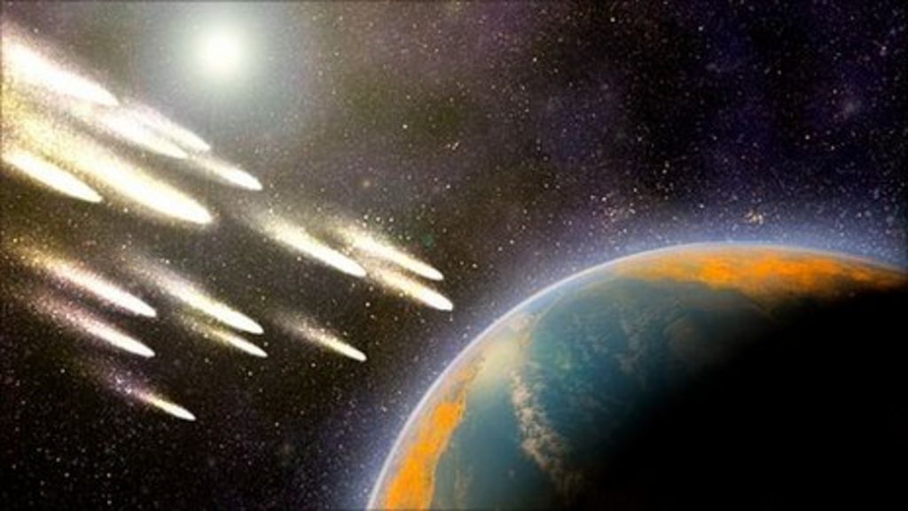 Meteorites delivered gold to Earth - BBC News