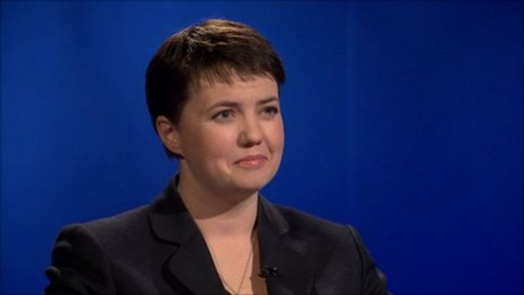 Scots Tory leader contest: Ruth Davidson puts her case - BBC News