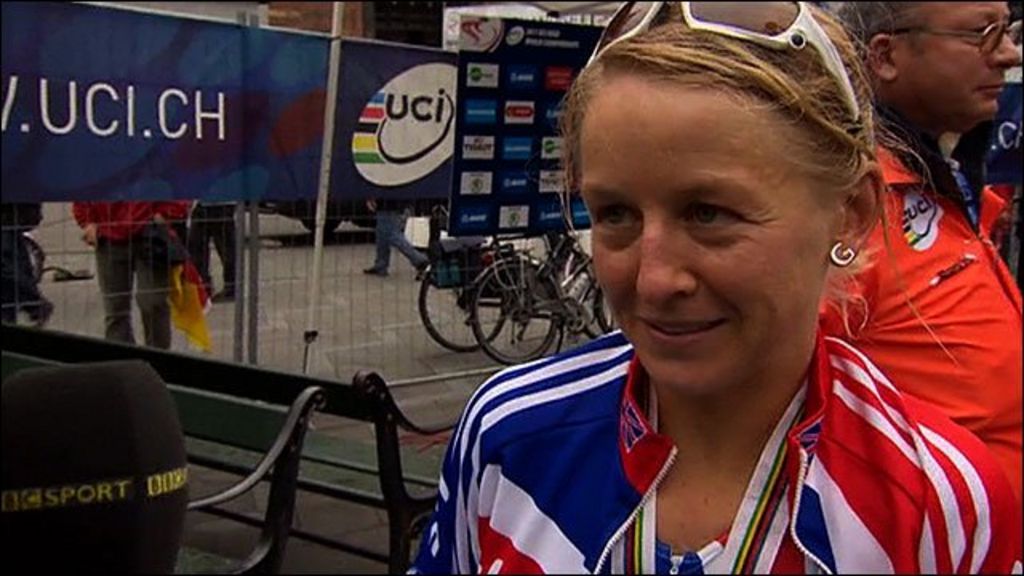 Emma Pooley delighted with time trial bronze - BBC Sport