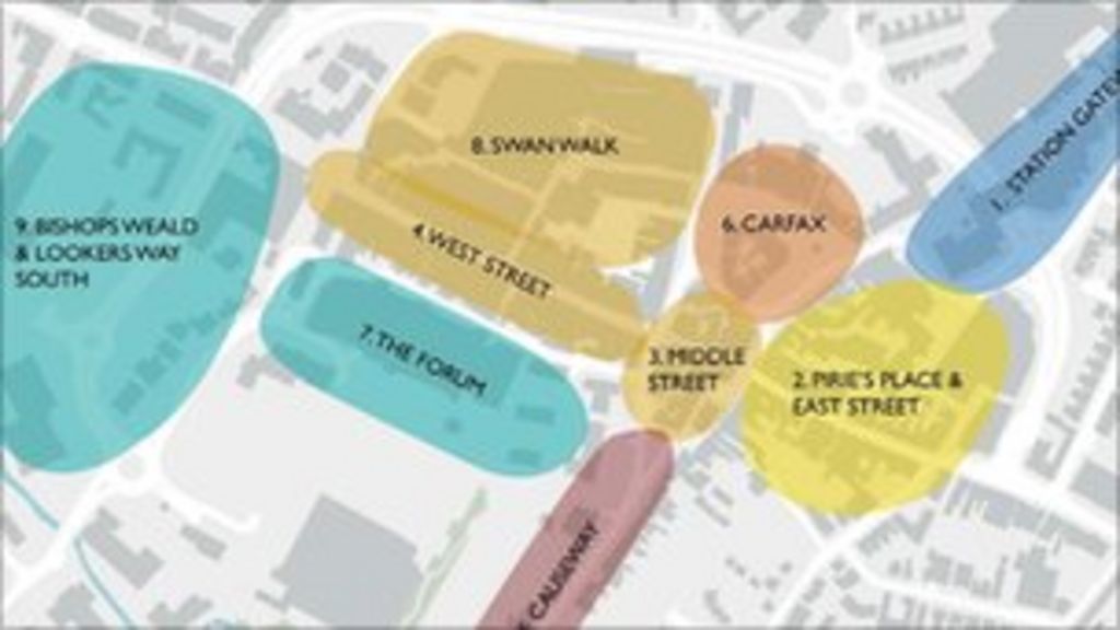 Town plan shapes Horsham's future - BBC News