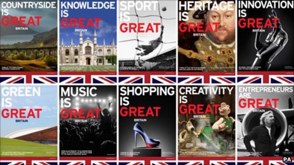 London 2012: David Cameron launches 'Great' campaign - BBC News