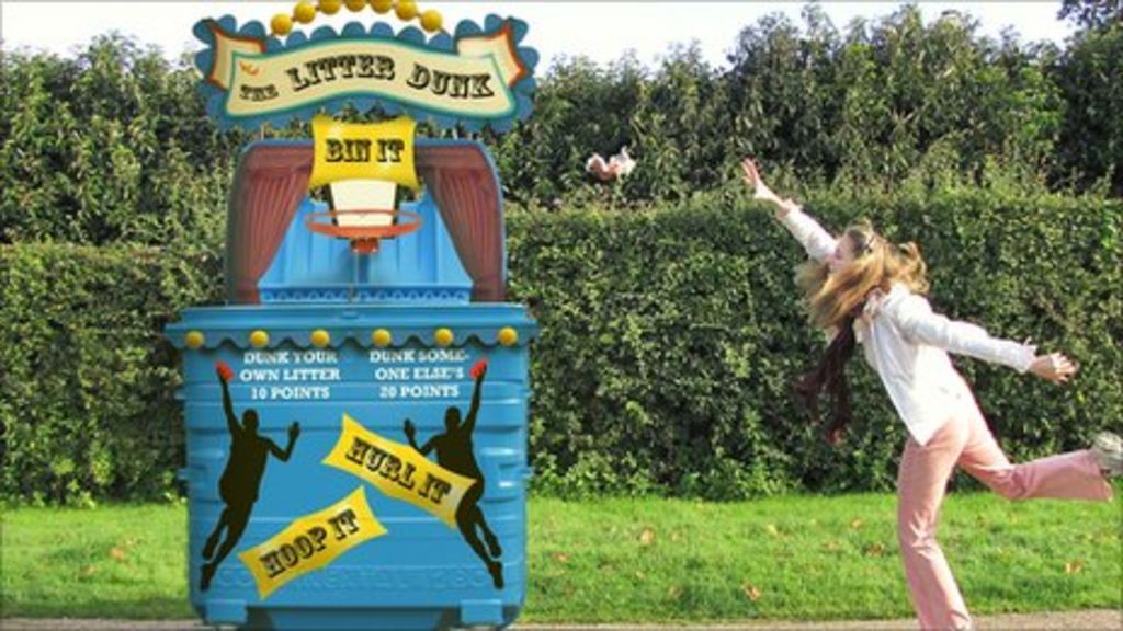 Talking bins trial set up in London and Liverpool - BBC News