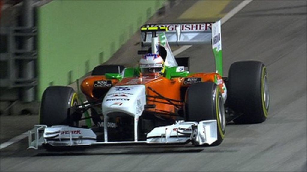 Paul Di Resta enjoys 'best race of career' in Singapore - BBC Sport