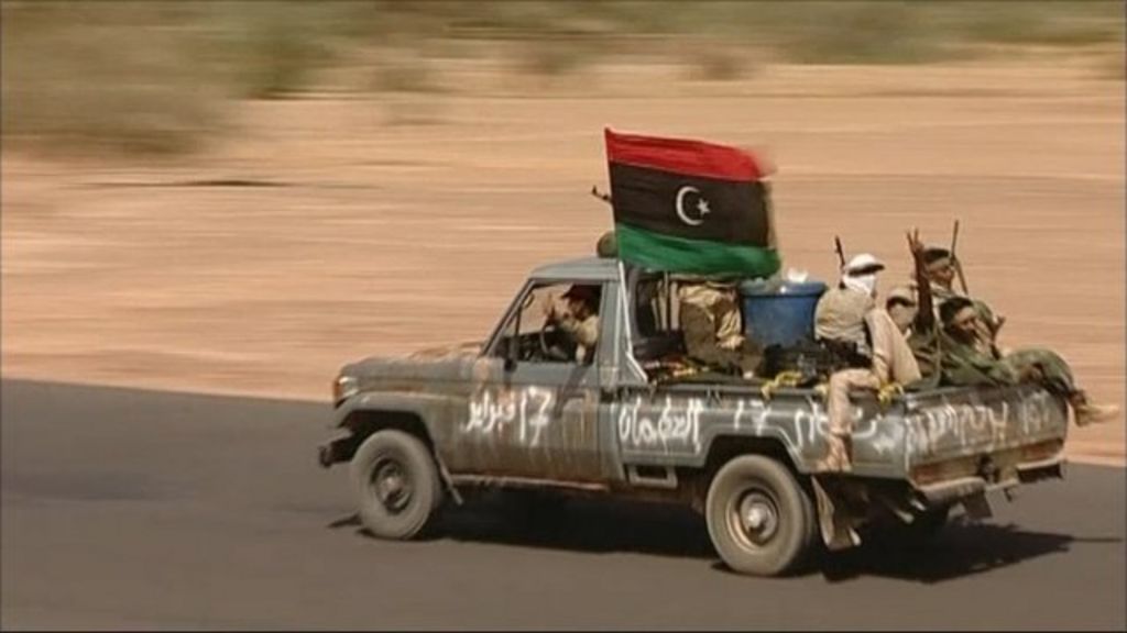 Libyan rebels on the hunt for Gaddafi and his men - BBC News