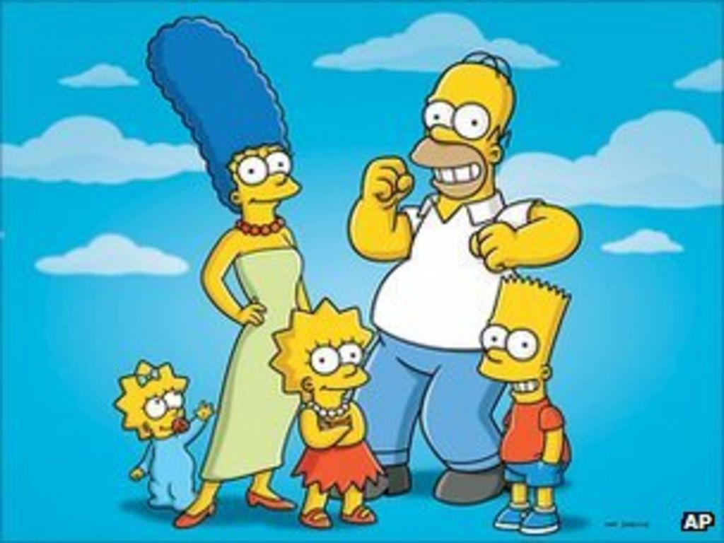 The Simpsons extended for two series - BBC News