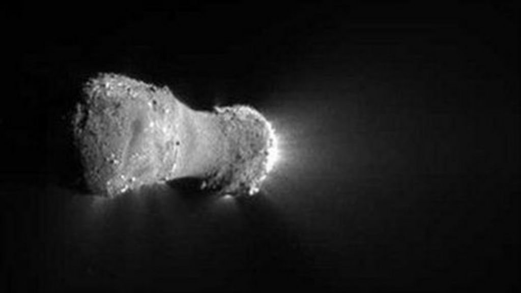 Comet's water 'like that of Earth's oceans' - BBC News