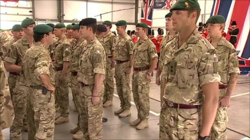 Devon commandos get Afghanistan medals - BBC News