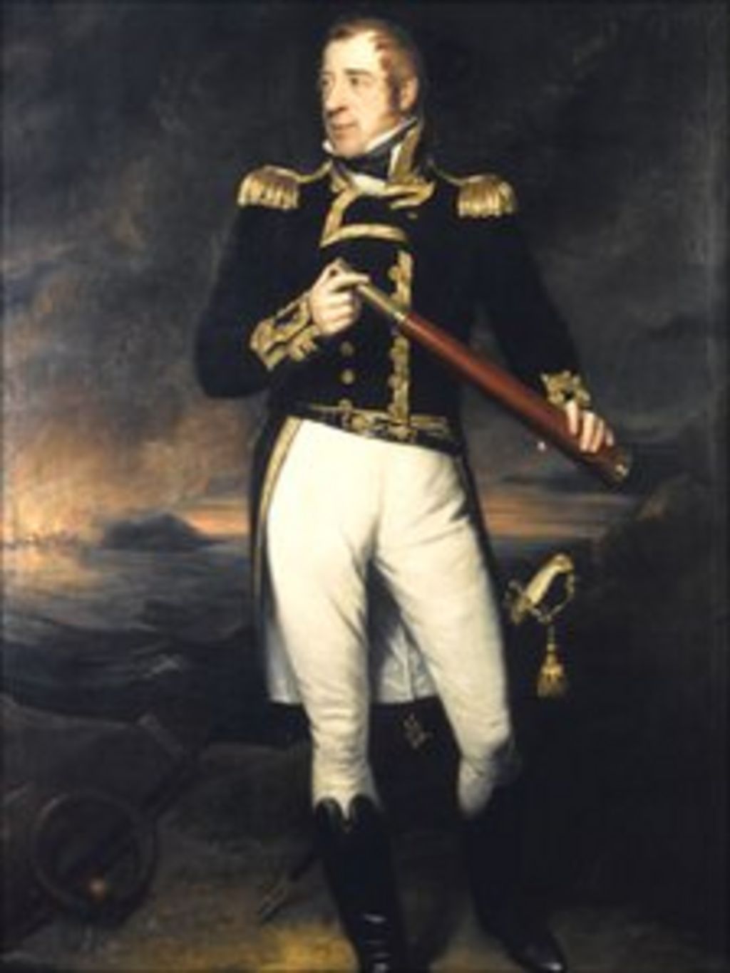 Admiral Cochrane artefacts go on display for first time - BBC News