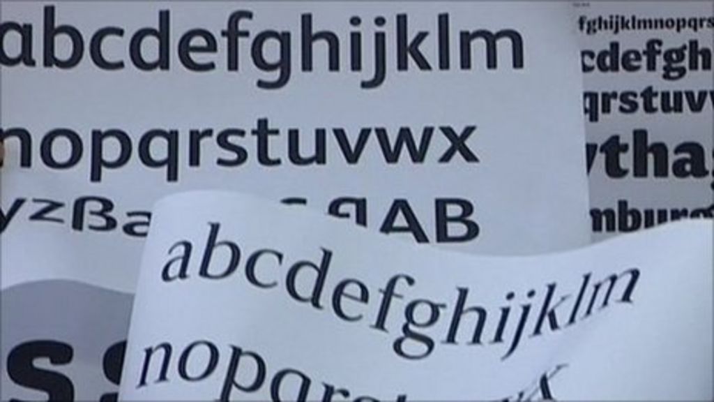 What does your choice of font say about you? - BBC News