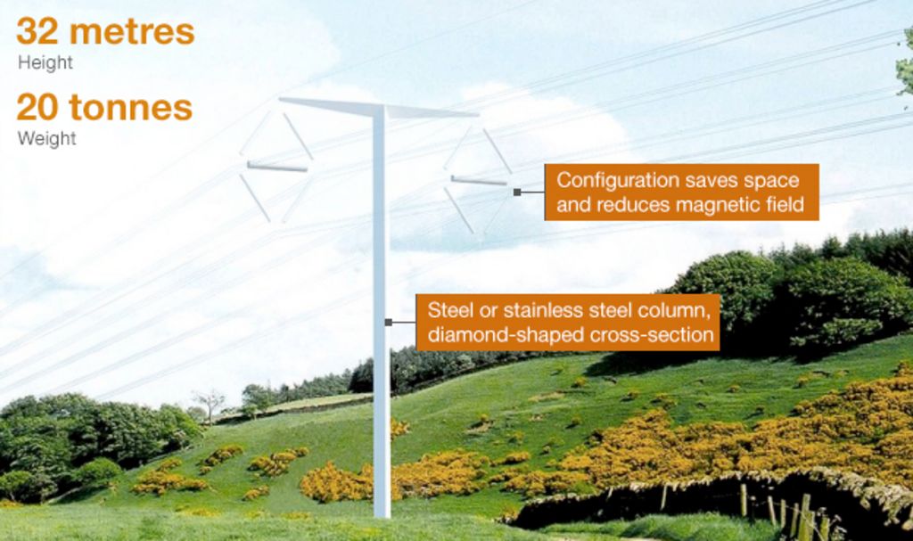 Pylon design competition winner revealed - BBC News