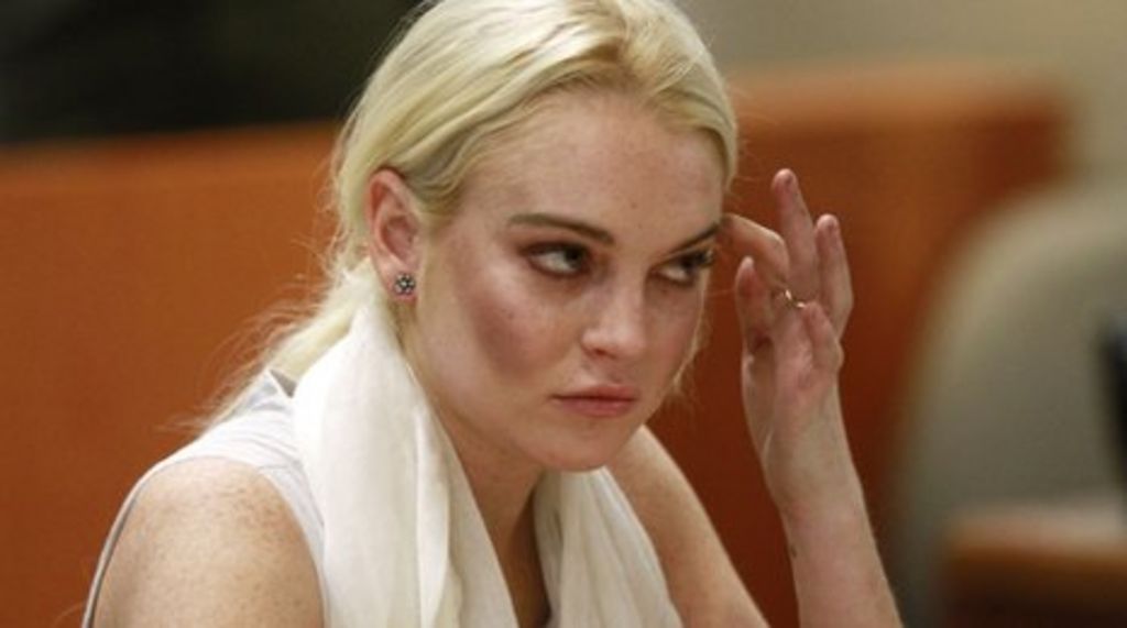 Lindsay Lohan handcuffed in LA court probation hearing - BBC News