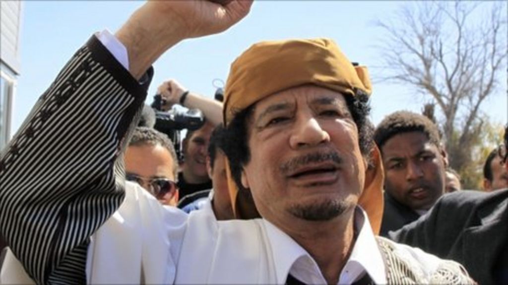 Libyan commander describes Muammar Gaddafi's last moments - BBC News
