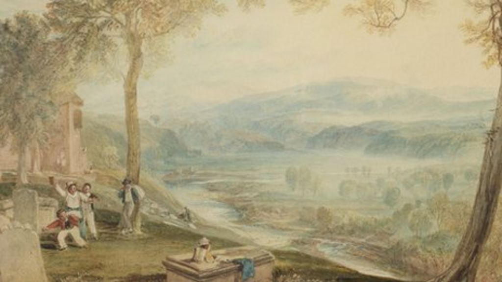 Turner painting known as Ruskin's View sold for £217,250 - BBC News