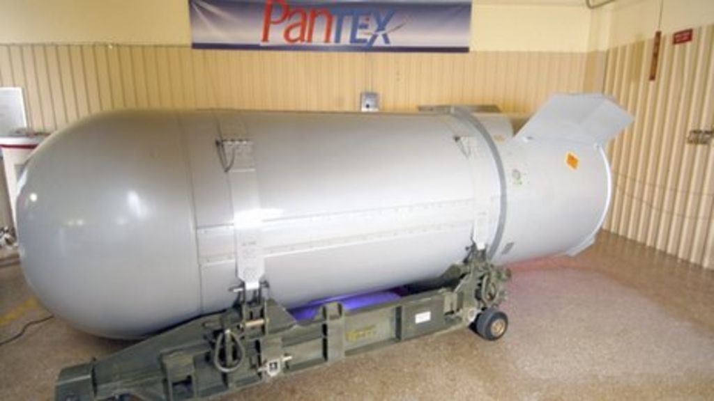Last Cold War-era B53 nuclear bomb dismantled in Texas - BBC News