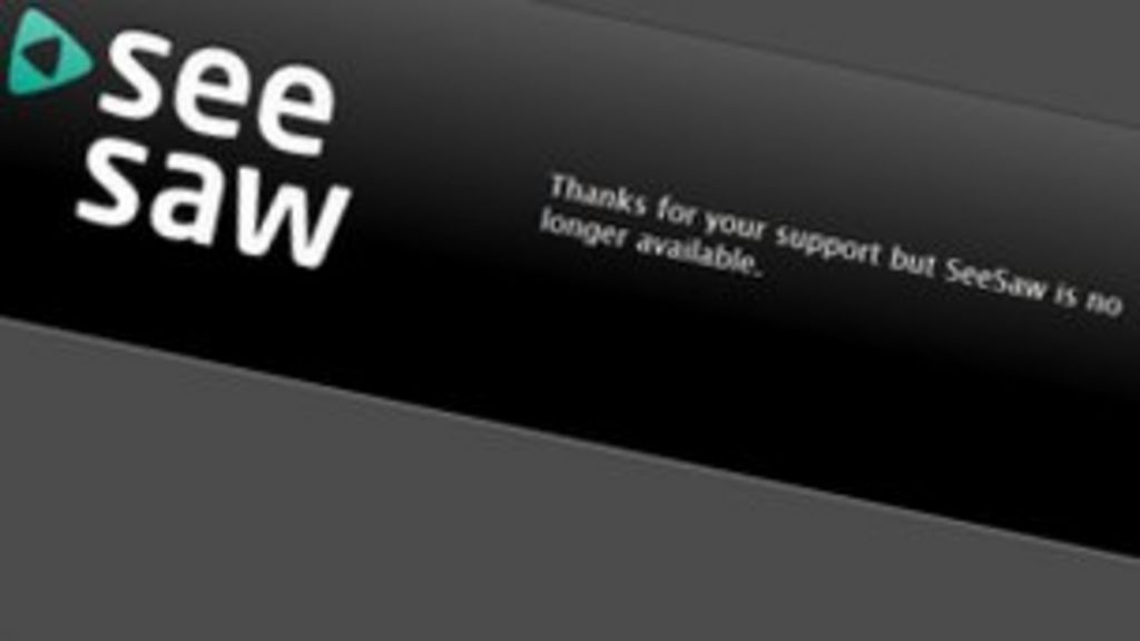 SeeSaw video-on-demand television website is shut down - BBC News
