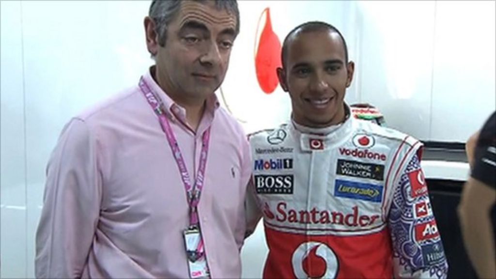 Rowan Atkinson electrified by Formula 1 experience - BBC Sport