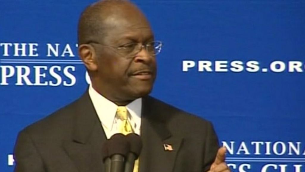 Herman Cain denies sex harassment claims - BBC News