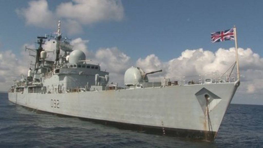 HMS Liverpool crew to say goodbye - BBC News