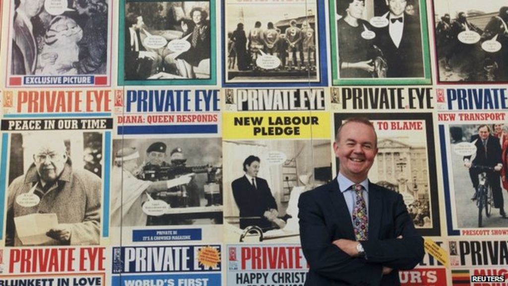 Private Eye celebrates 50 years of satire, scoops and lawsuits - BBC News