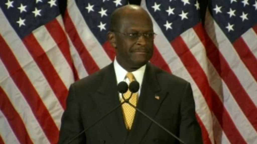 Herman Cain denies sex harassment claims - BBC News