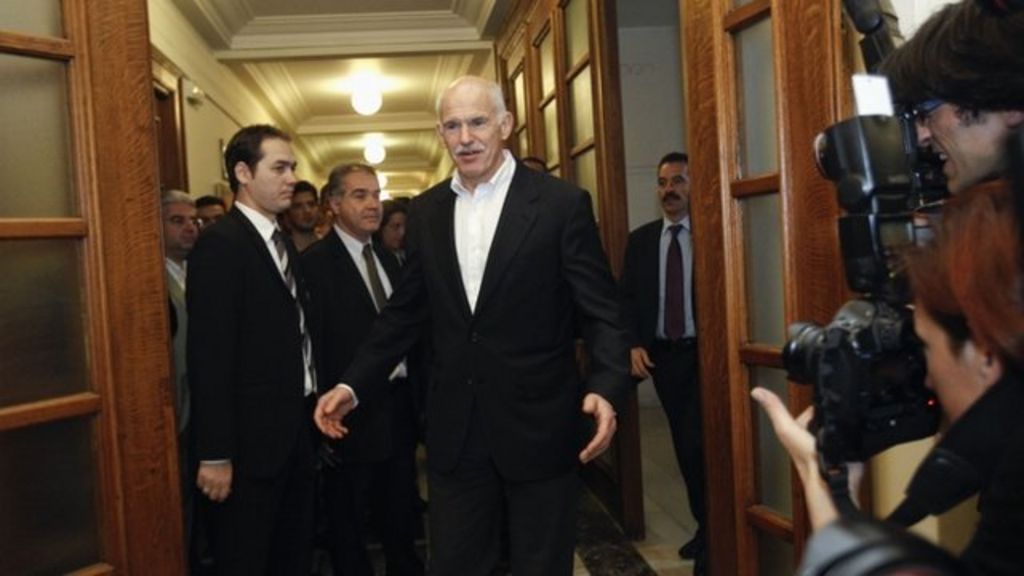 Greece PM makes TV speech - BBC News