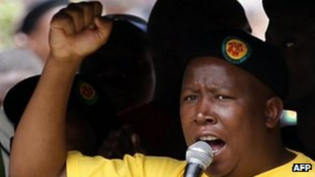 Julius Malema: ANC expels fiery youth leader - BBC News