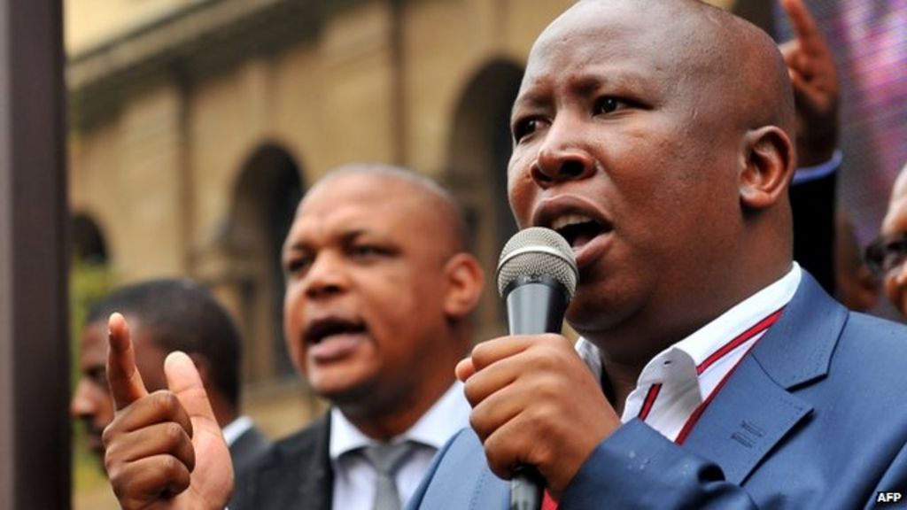 ANC youth leader Julius Malema suspended - BBC News
