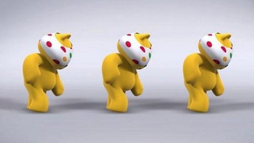 Pudsey Bear does Beyonce dance for Children in Need - BBC Newsround
