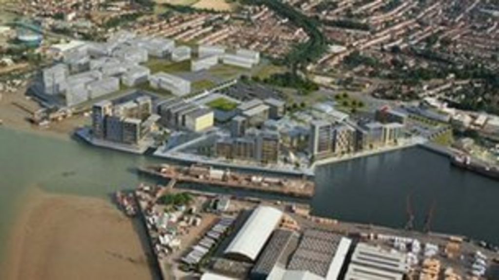 Chatham Docks development approved by Eric Pickles - BBC News