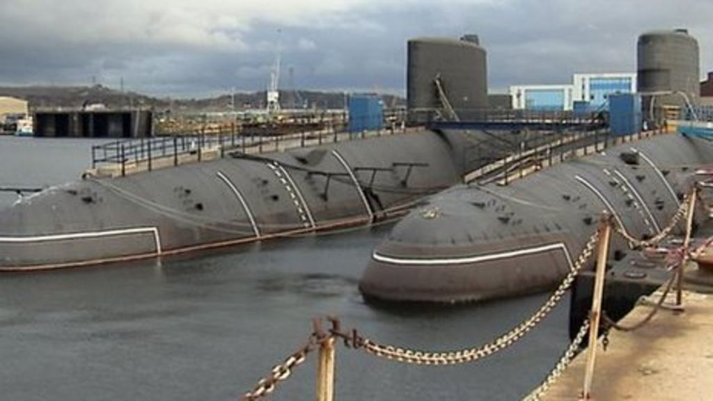 Nuclear sub dismantling discussed at Dunfermline event - BBC News